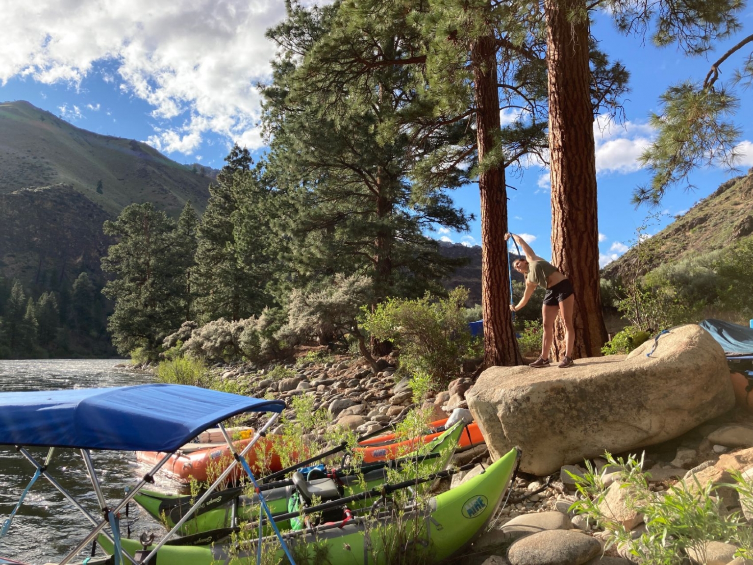 Basic Workouts for the River Gym | Duct Tape Diaries | NRS