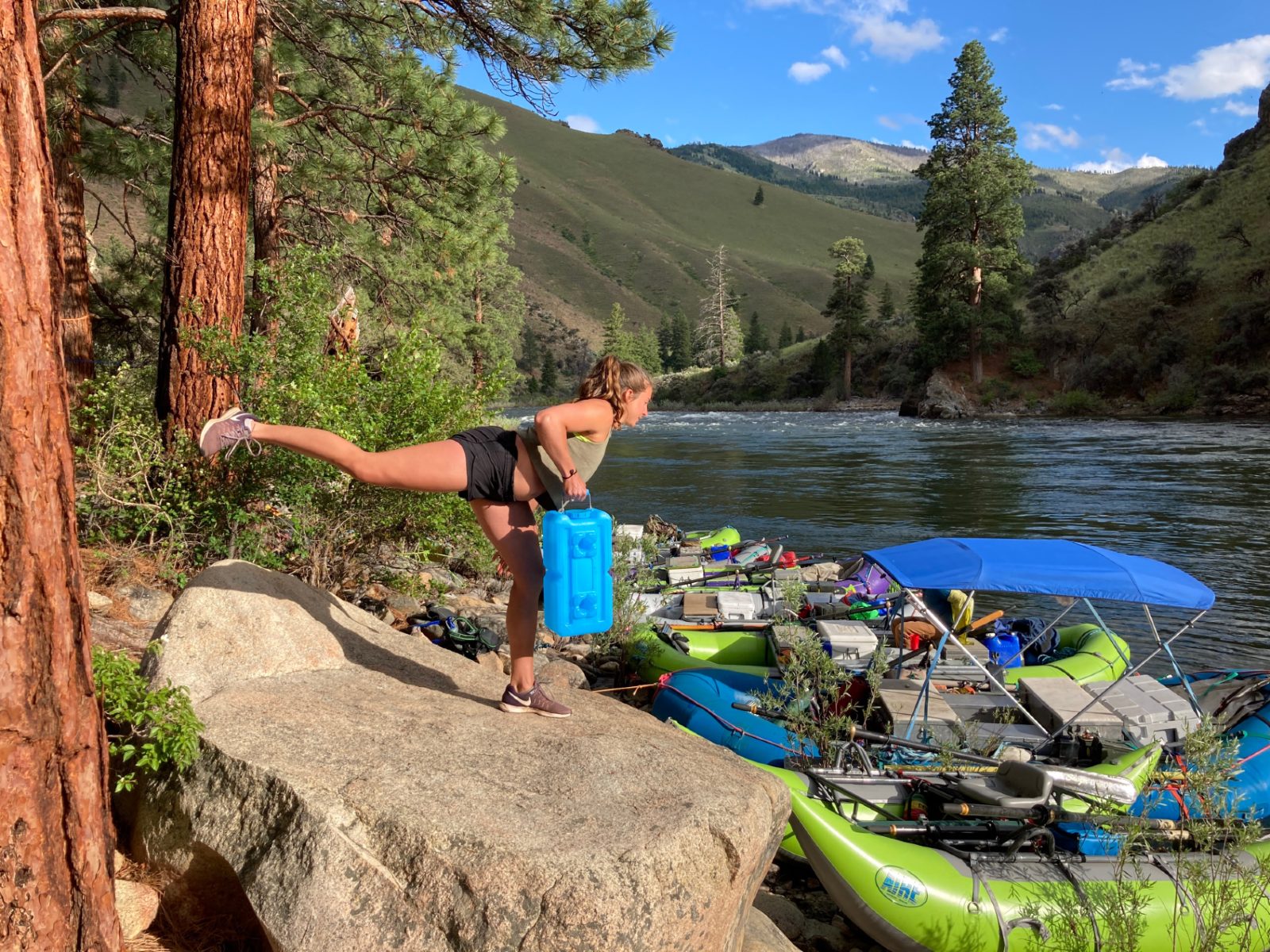 Basic Workouts for the River Gym | Duct Tape Diaries | NRS