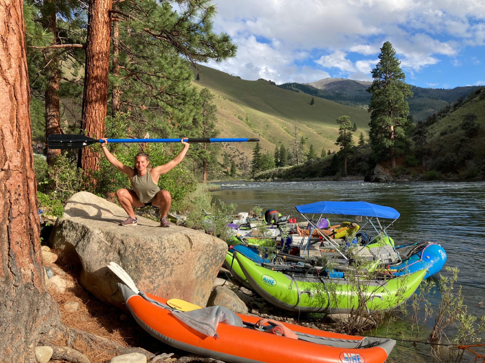 Basic Workouts for the River Gym | Duct Tape Diaries | NRS