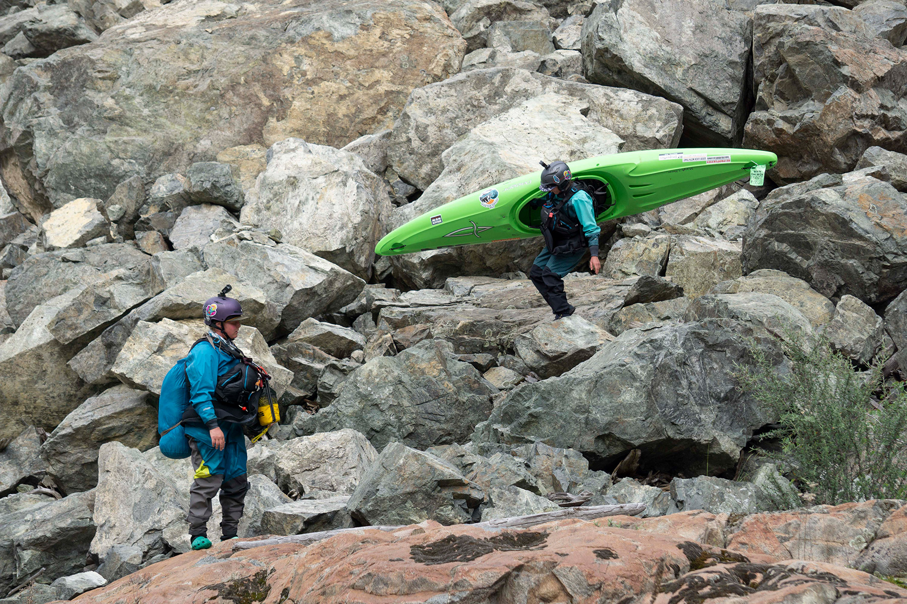 The Grand Salmon Journals: Portaging Slide to Reach the Confluence of the Snake | Duct Tape ...