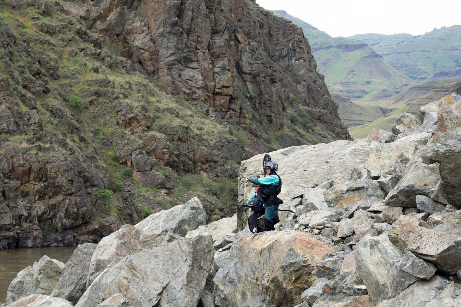 The Grand Salmon Journals: Portaging Slide to Reach the Confluence of the Snake | Duct Tape ...