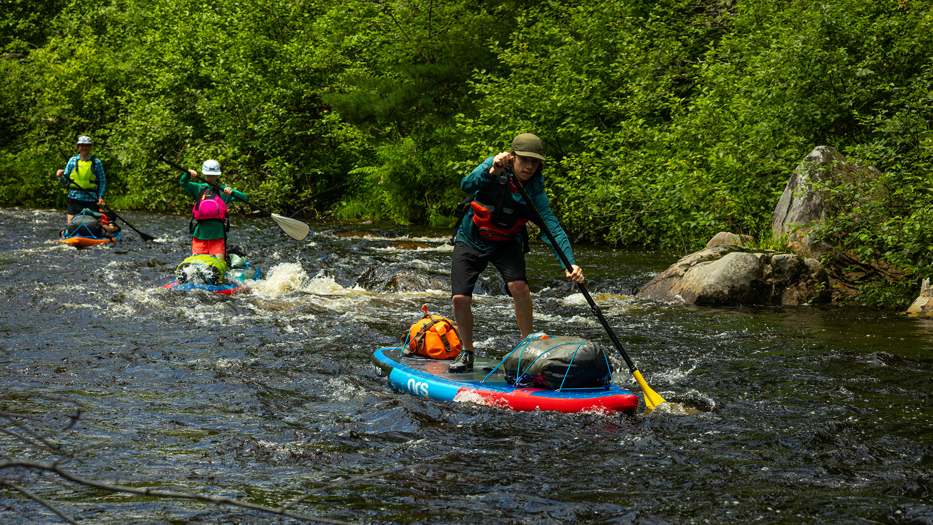SUPing the Route of the Salmon on the Penobscot River | Duct Tape ...